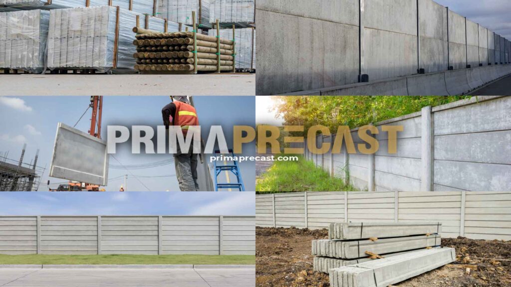 Harga Pagar Panel Beton Depok Agustus 2024 - Prima Precast