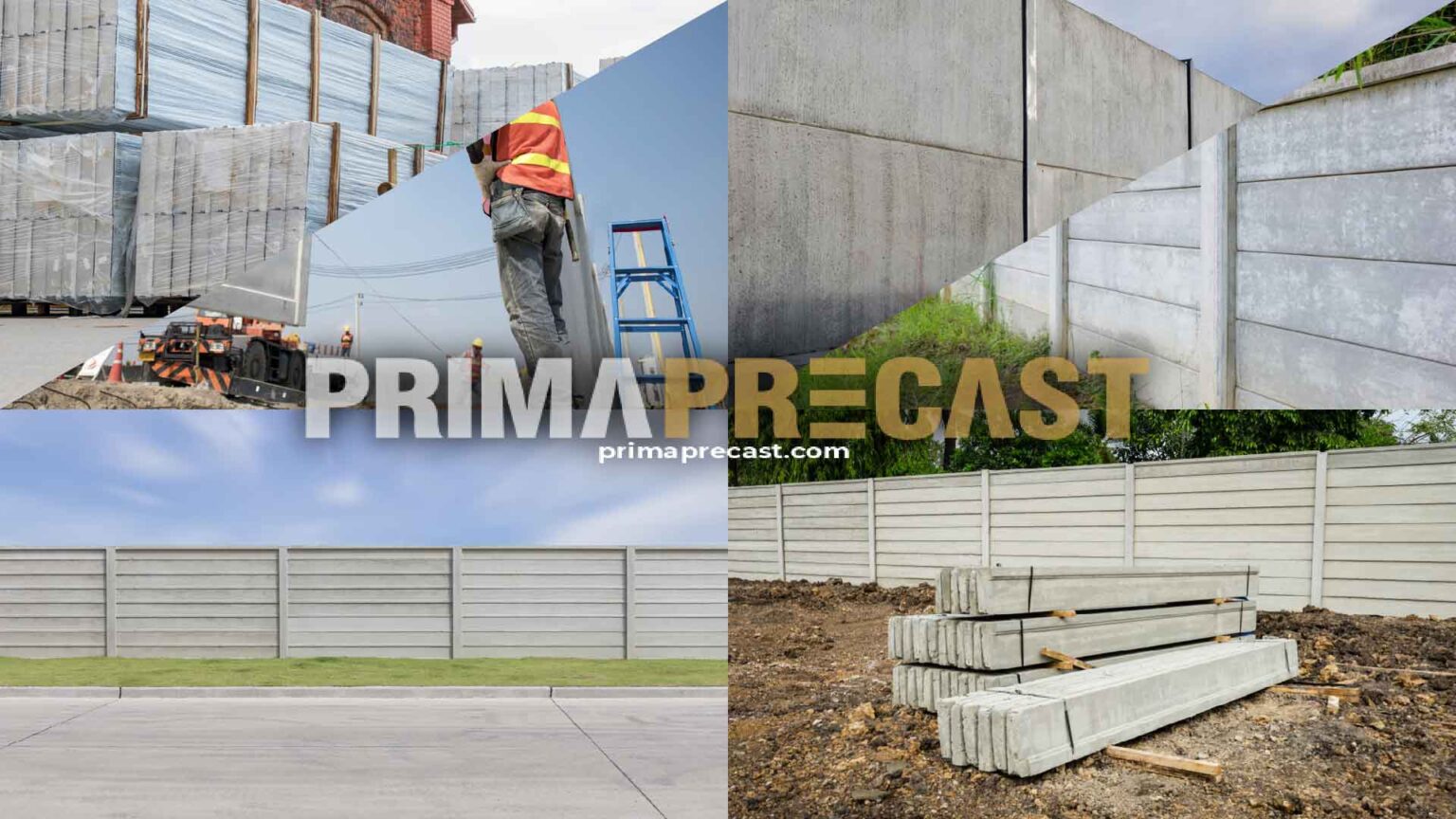 Harga Pagar Panel Beton Banyuwangi Oktober 2023 - Prima Precast